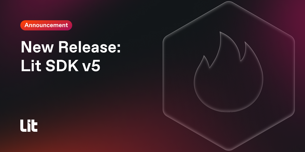 New Release: SDK v5